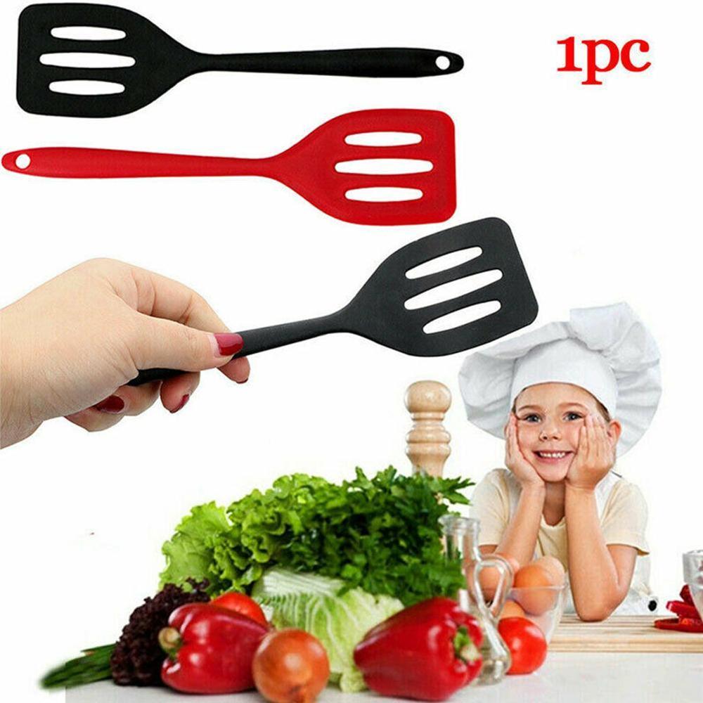 Silicone Slotted Turner Kitchen Cooking Tools Non-... – Vicedeal