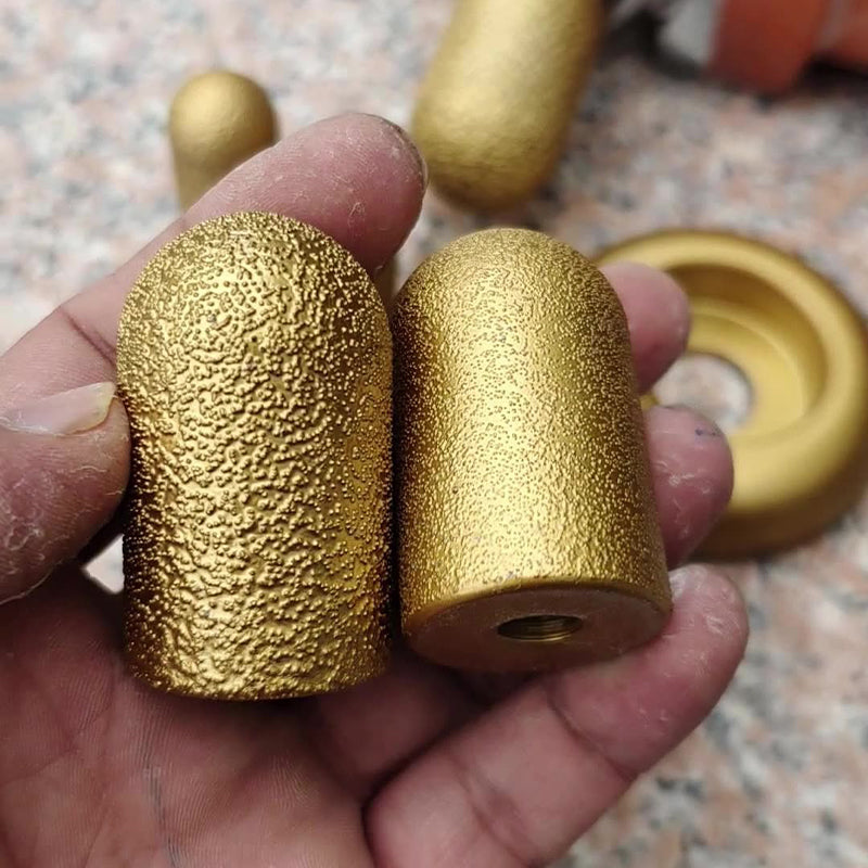 Diamond Vacuum Brazed Round Grinding Head Abrasive... – Grandado