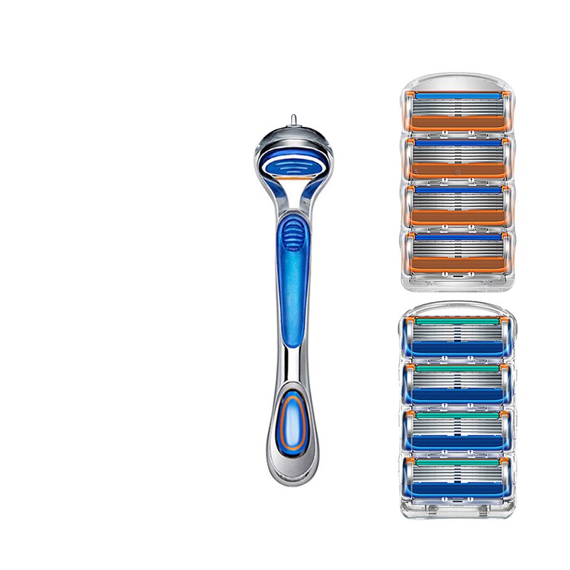 Manual Shaver Razor Shaving Blades 5 Layer Stainle... – Grandado