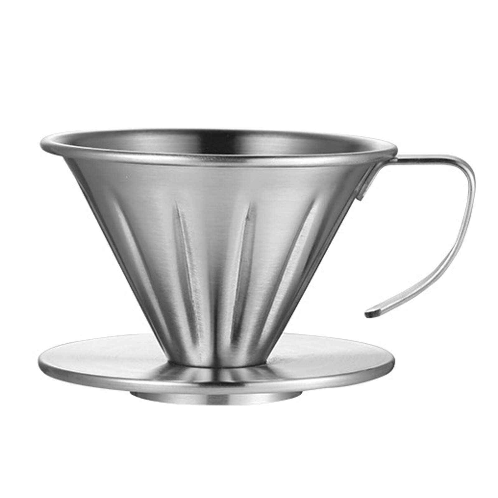 V60 Style Stainless Steel Coffee Dripper Engine Co... – Grandado