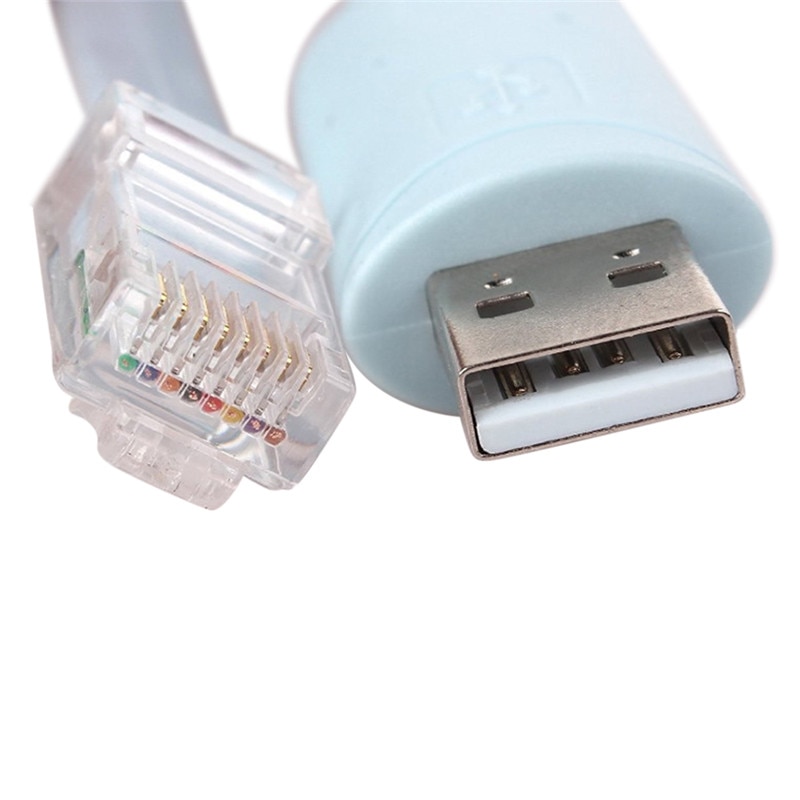 1pc 1.5M USB to RJ45 USB to RS232 Serial to RJ45 C... – Grandado