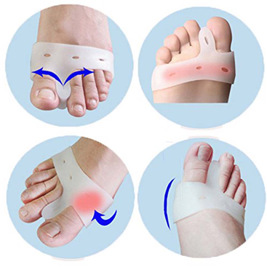 2Pcs Big Toe Support Splint Straightener Corrector... – Grandado