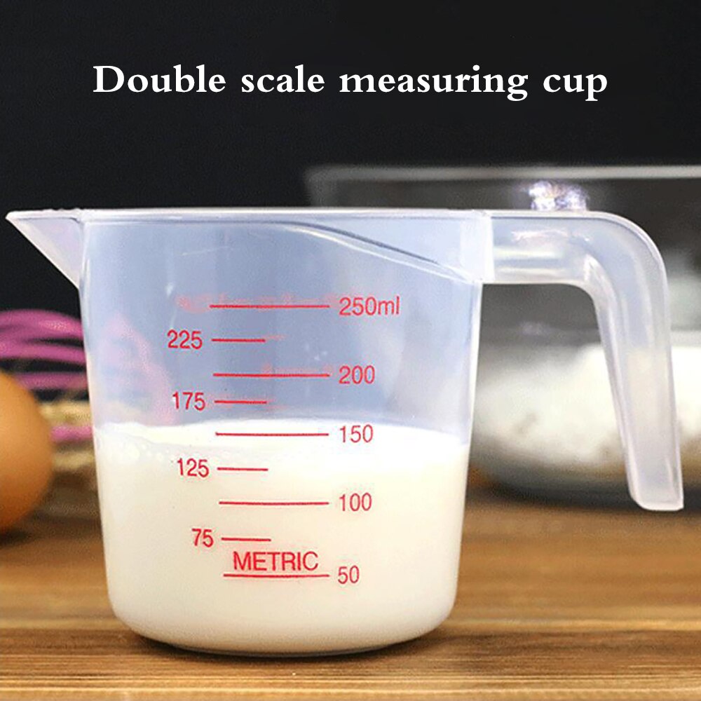 Clear Plastic 1L Measuring Jug Cup Grip Cooking Ba... – Vicedeal