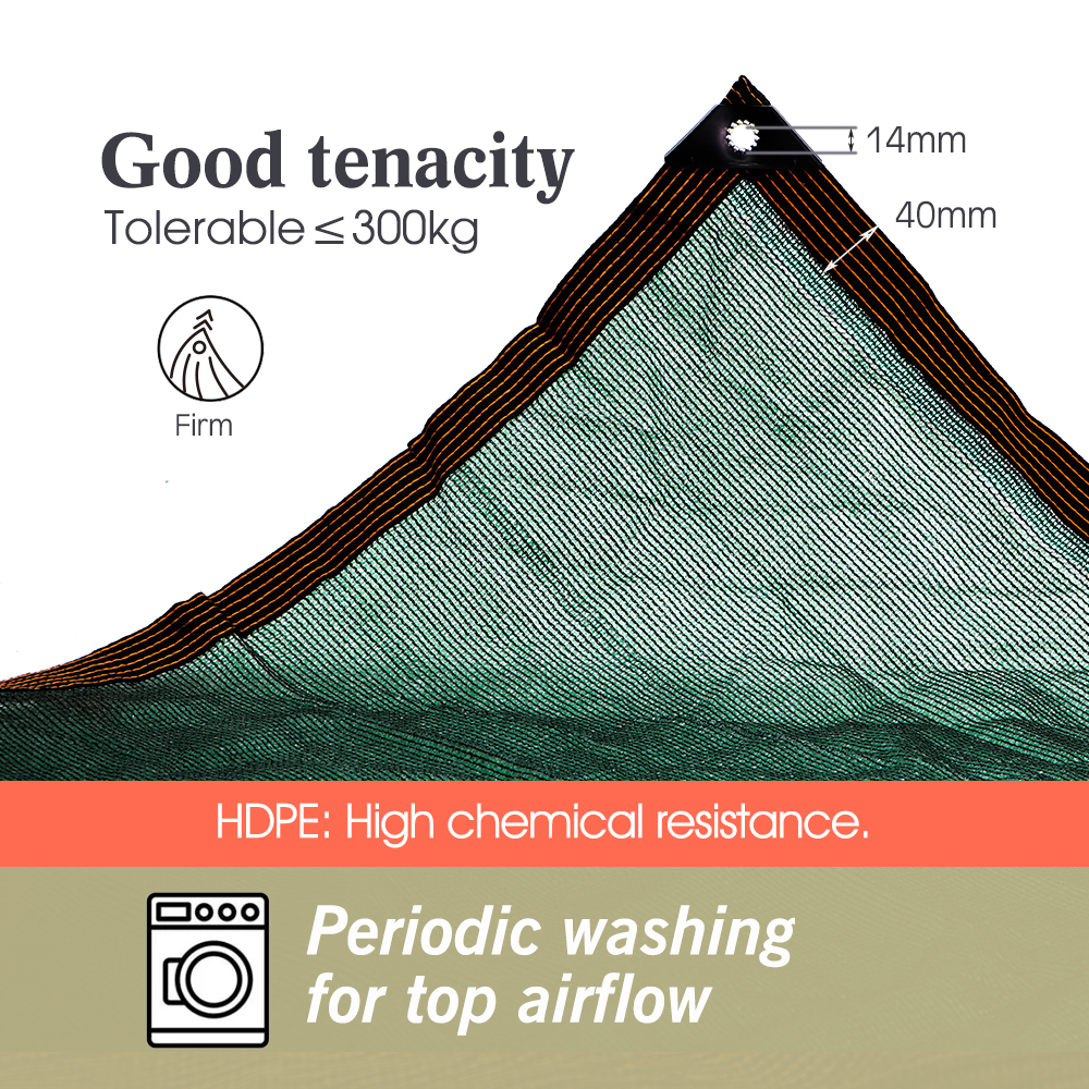 95% Anti-UV HDPE Dark Green Garden Shade Cloth Sha... – Grandado