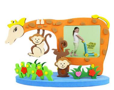 Kids DIY EVA Photo Frame Foam Craft Kits Education... – Grandado