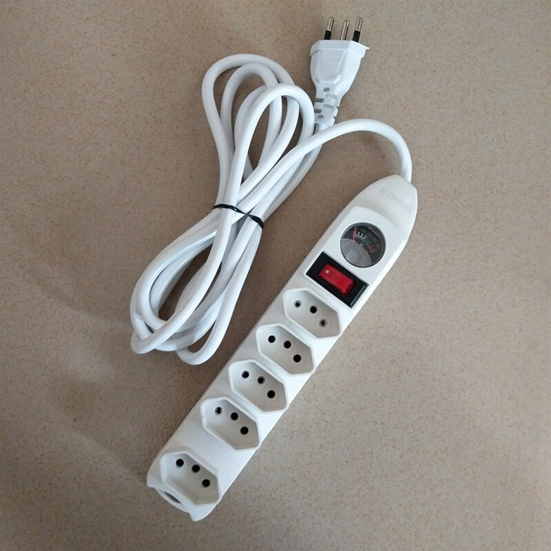 Brazil wiring plug 5 way multiple socket power str... – Grandado