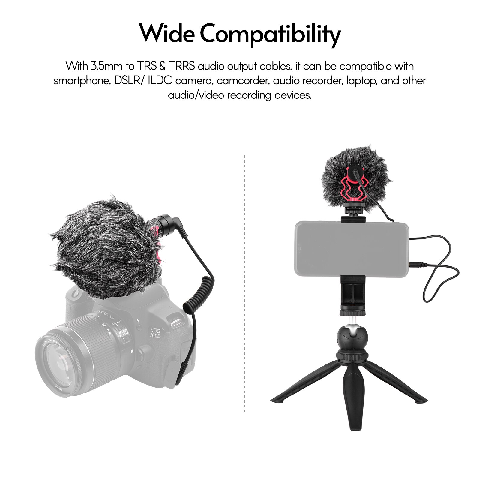 Mobile Phone Video Recording Kit Tabletop Tripod P... – Grandado