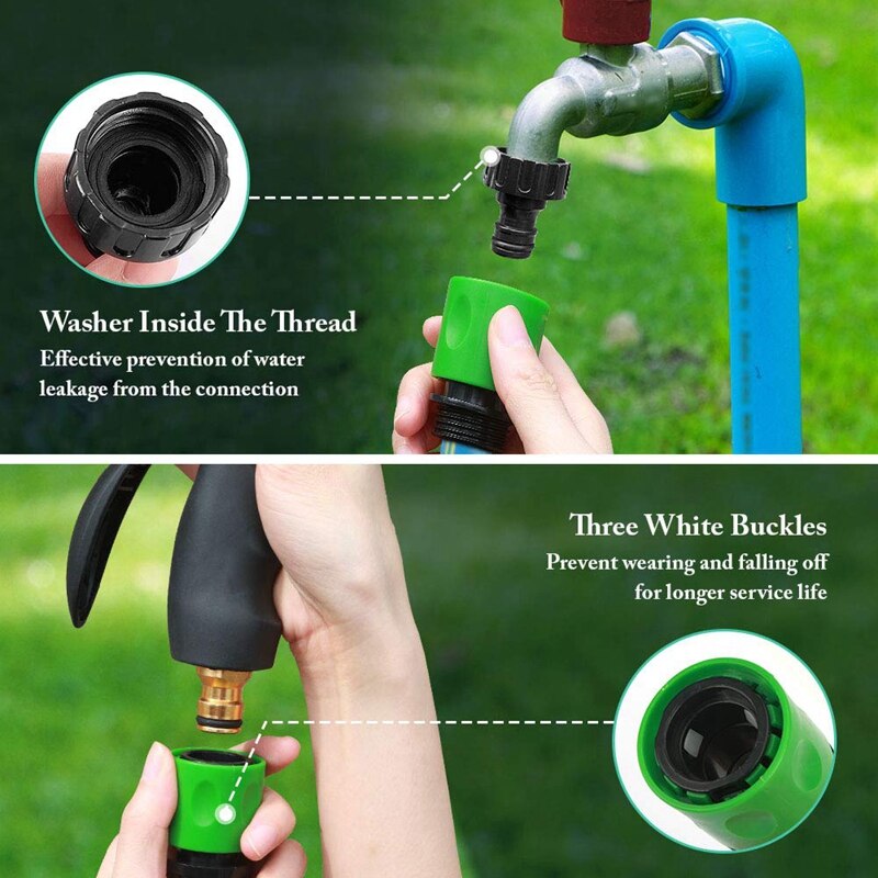 Garden Quick Connect Release Water Hose Fittings P... – Grandado