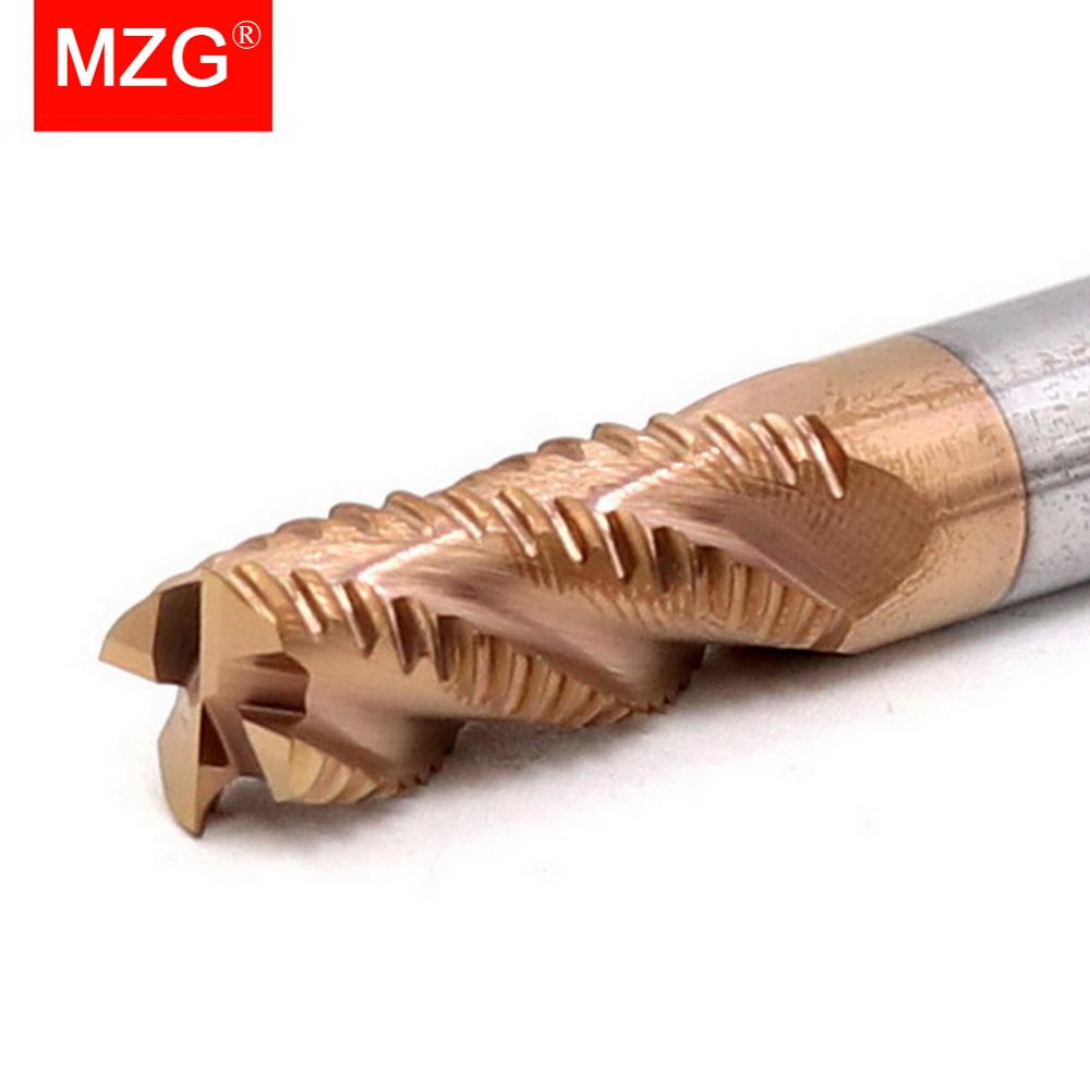 Mzg 1Pcs 4 Fluit Ruwe Endmill 4Mm 6Mm 8Mm Cnc Tool... – Grandado