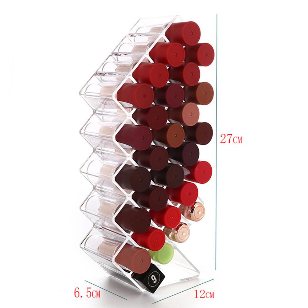 28 Grid Vertical Lipstick Storage Box Organizer Tr... – Vicedeal
