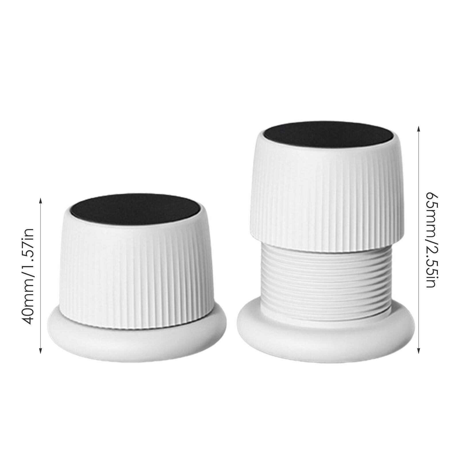 2pcs Adjustable Bed Chair Risers Heavy Duty Furnit... – Grandado