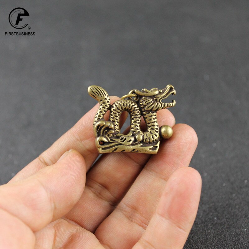 Super Cool retro copper gold Color Dragon Totem br... – Grandado