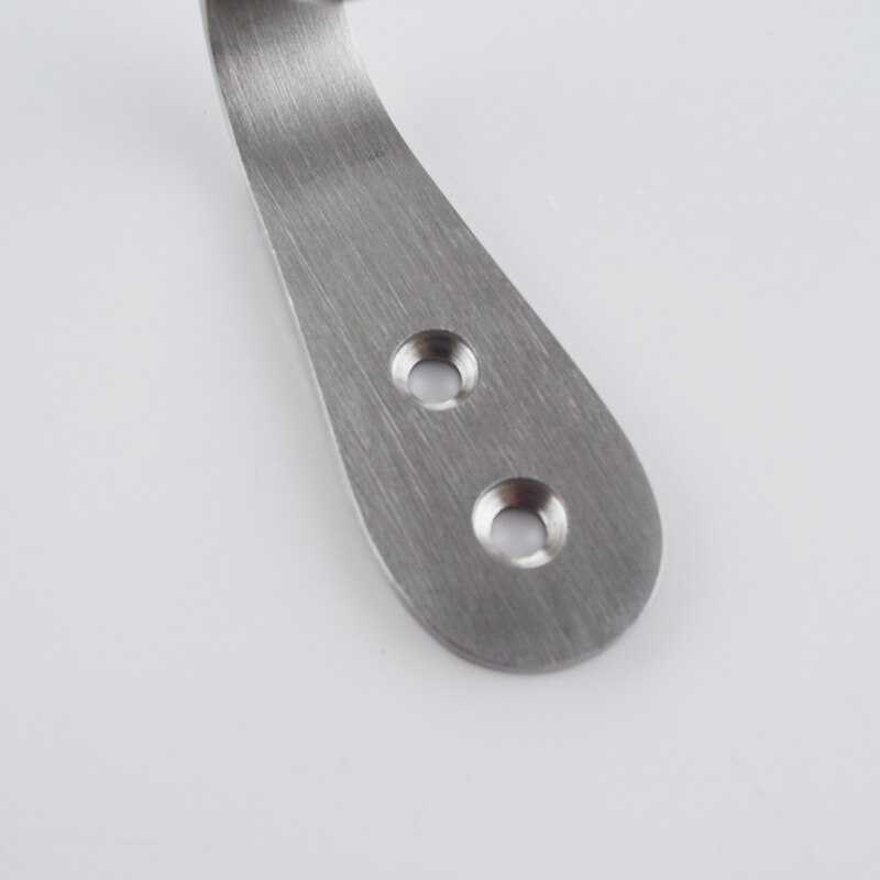 KES Brushed Stainless Steel Coat and Hat Single Ho... – Grandado