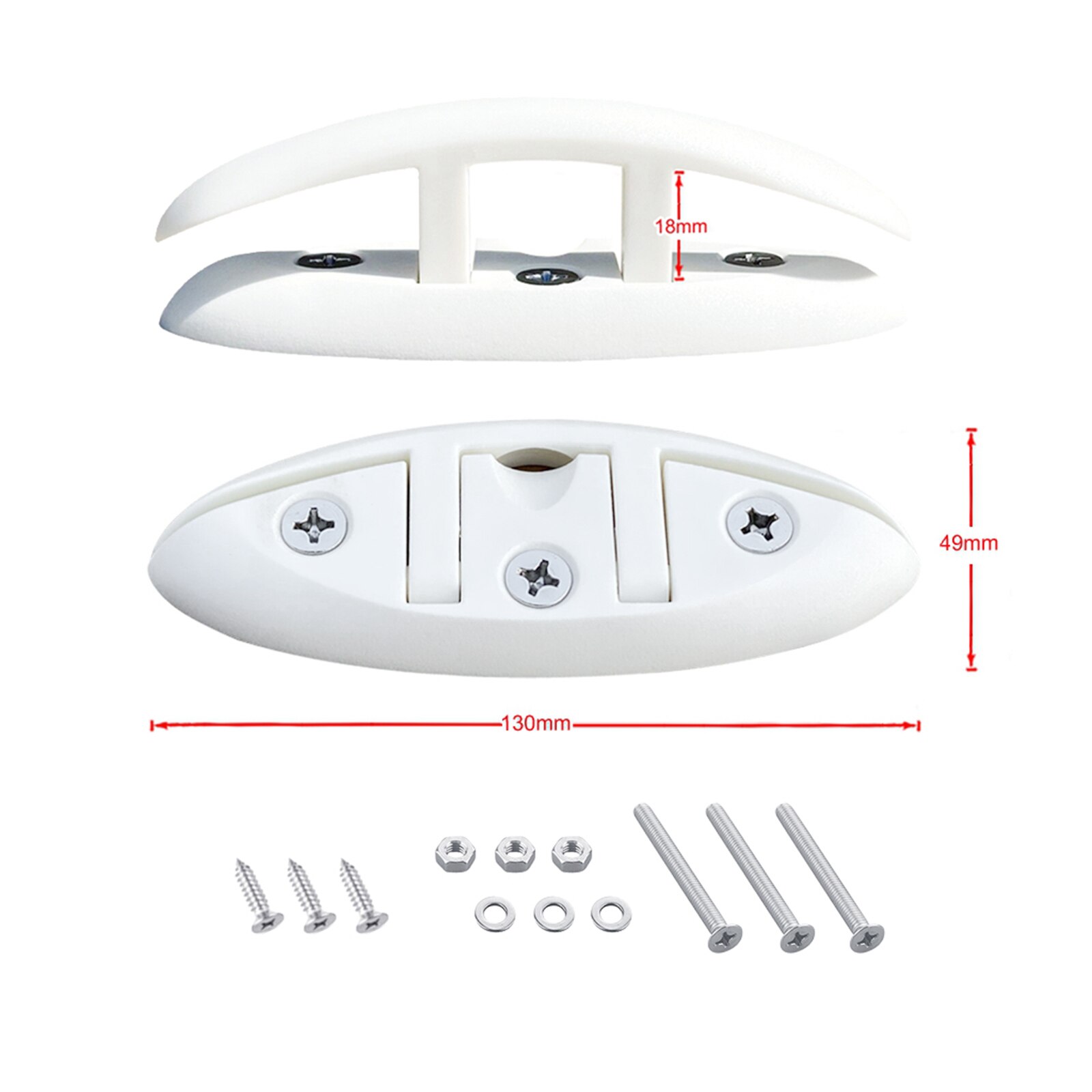 Boat Flip Up Folding Pull Up Cleat Boat Anchor Cle... – Grandado