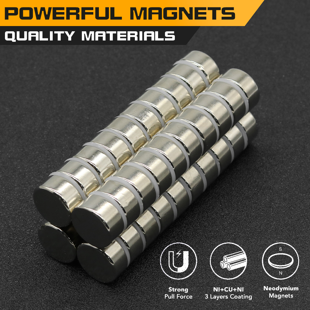 1~50pcs 20x10mm Strong Round Magnet For Refrigerat... – Grandado