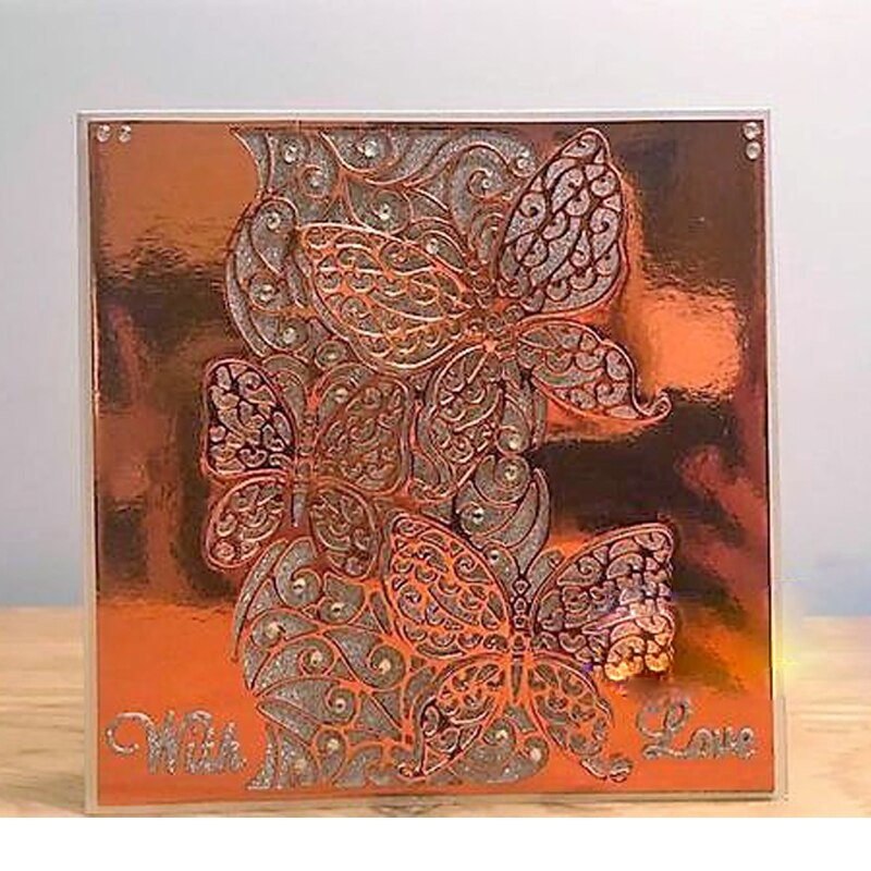 Butterfly Wing Lace Edge Border Frame Metal Cuttin... – Grandado