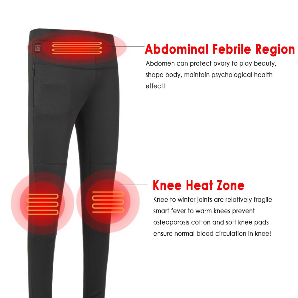 Winter Outdoor Hiking Heating Pants Trousers Adjus... – Grandado