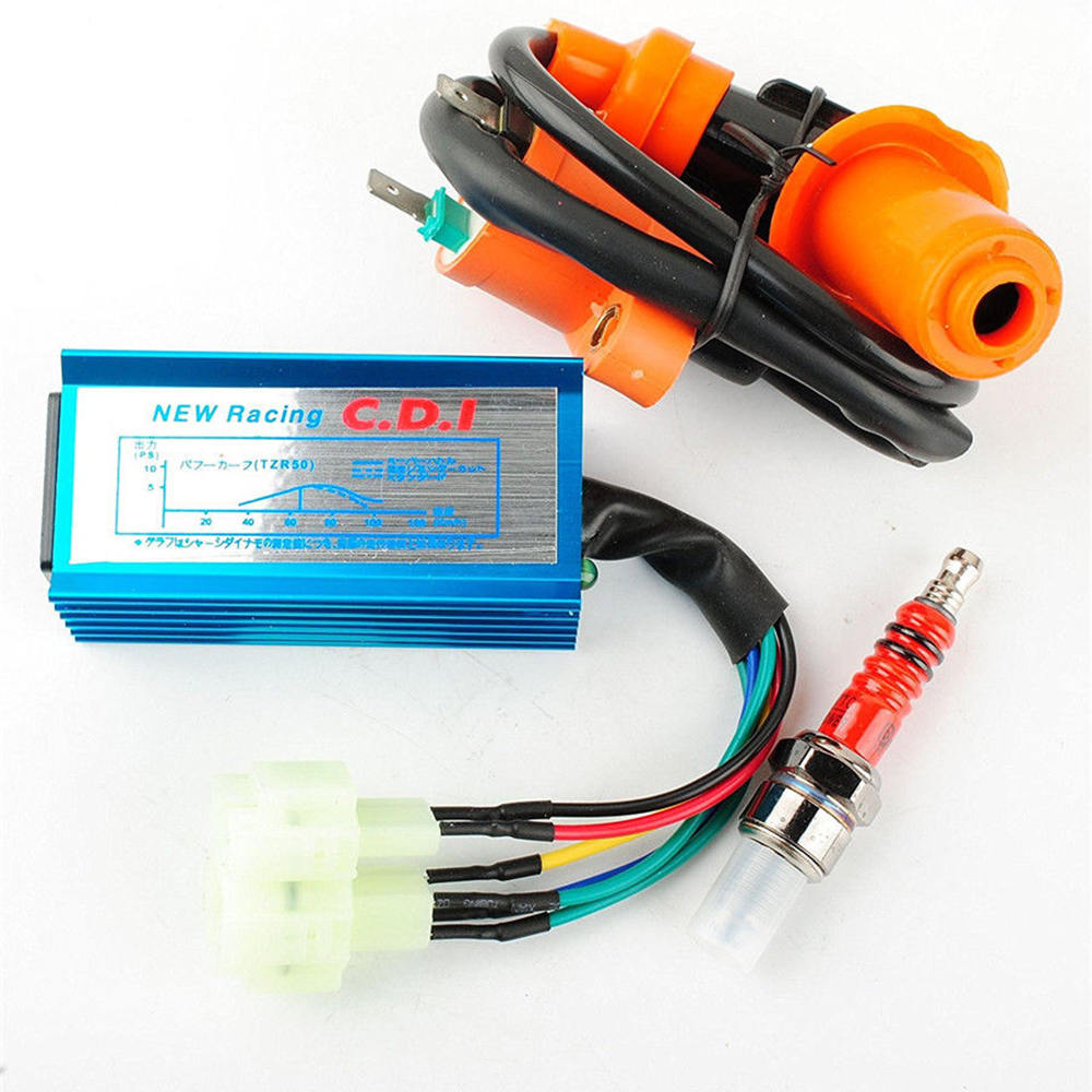 High Performance Racing Ignition Coil+Spark Plug+A... – Grandado