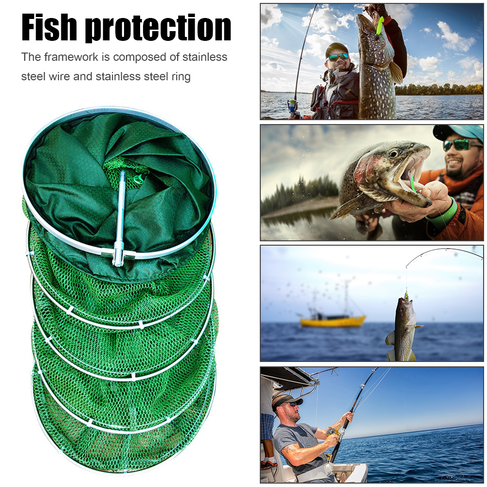 1.5m/2.5m Glued Fish Net Real Aluminum Fish Trap L... – Vicedeal