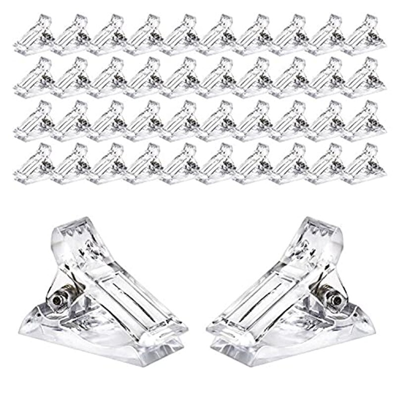 10 Stuks Nail Tip Clips Polygel Nail Clips Plastic... – Vicedeal