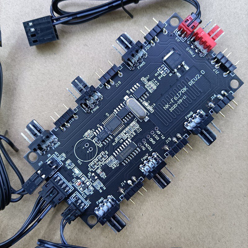 RGB AURA ARGB Cable Splitter Hub Case Temperature ... – Vicedeal