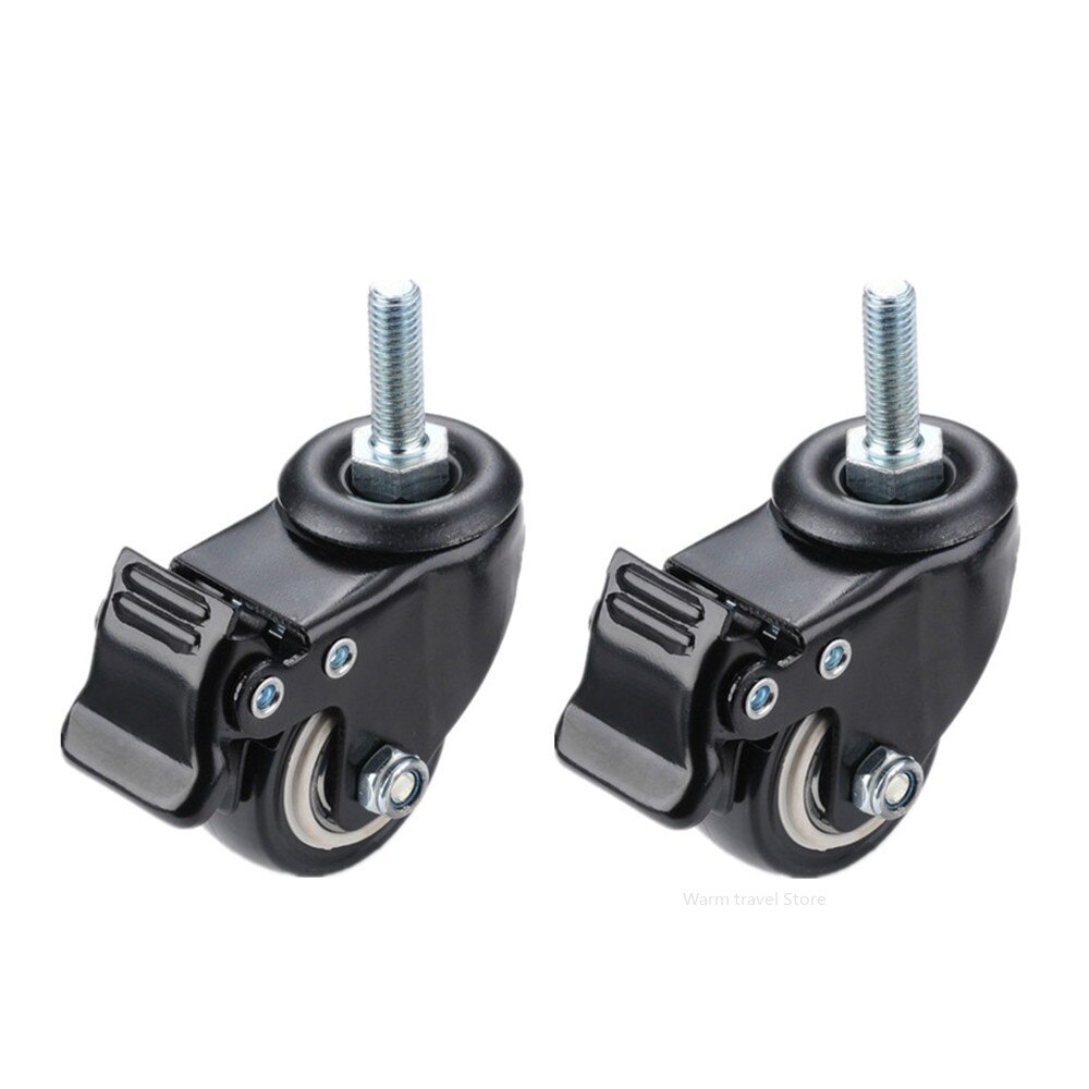 M8 Office Chair Caster Wheels 1.5 Inch Mute Swivel... – Grandado