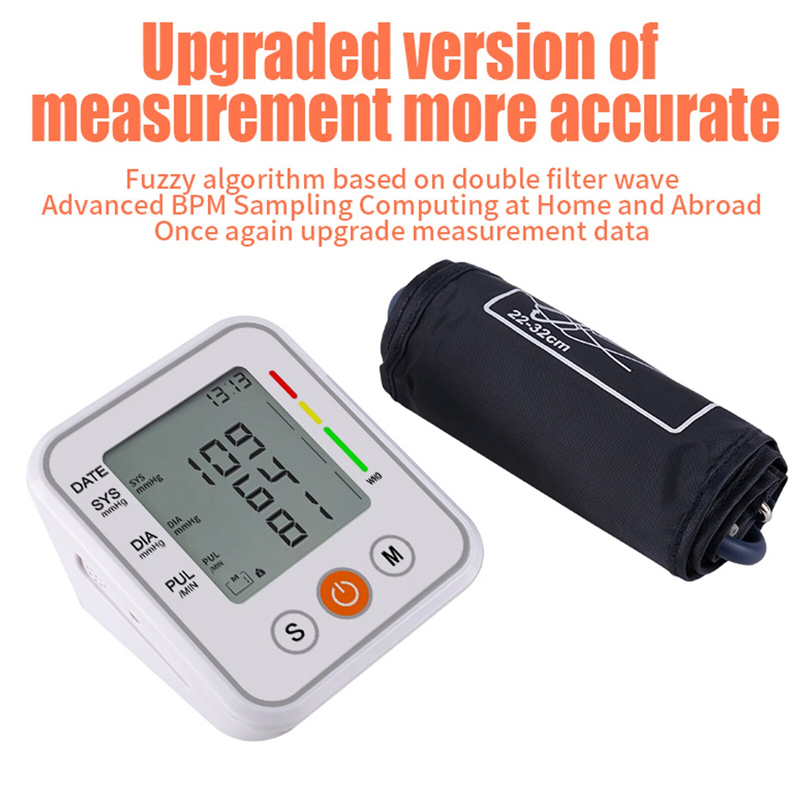 Portable Home Arm Band Sphygmomanometer Blood Pres... – Grandado