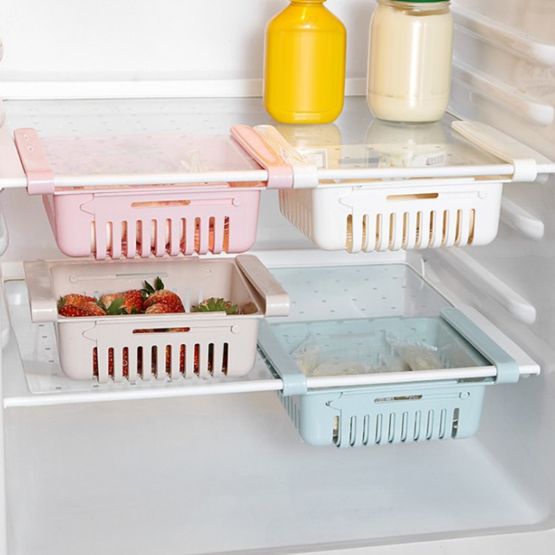 Refrigerator Organizer Drawer Basket Refrigerator ... – Vicedeal