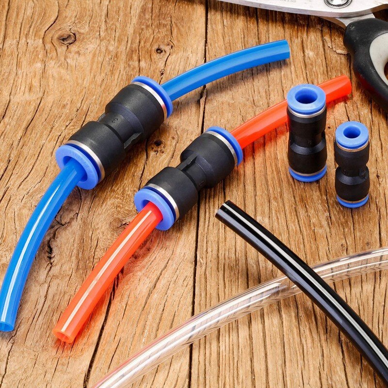 Air Connectors Pu 6Mm 8Mm 10Mm 12Mm Pneumatische M... – Vicedeal