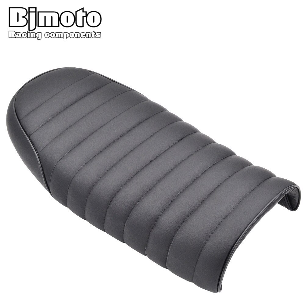 BJMOTO Brat Long-Flat Cafe Racer Seat Retro Locomo... – Grandado