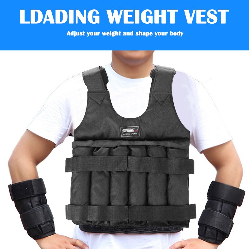 20Kg/50Kg Running Laden Gewicht Vest Verstelbare G... – Grandado