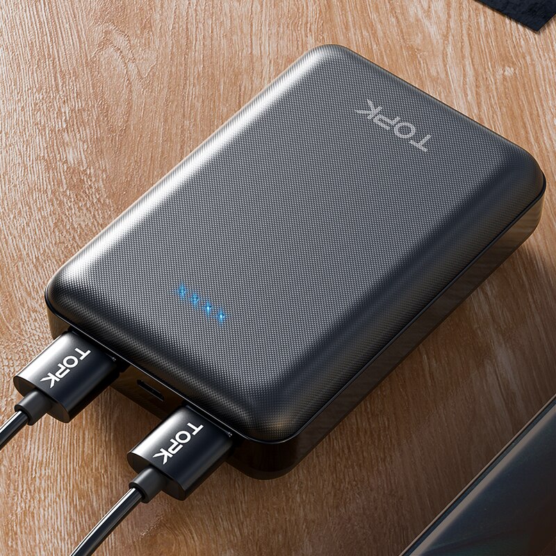 Topk Mini Power Bank 10000Mah Snel Opladen Powerba... – Vicedeal