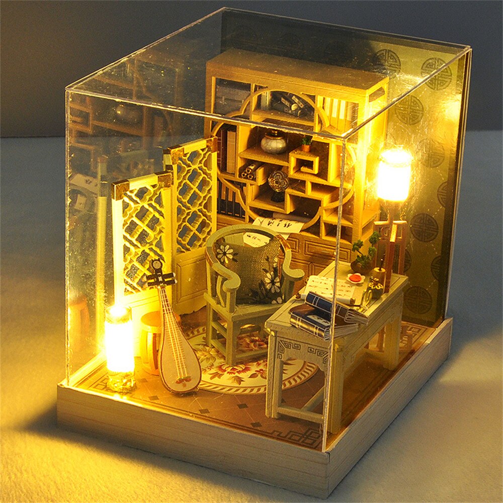 Architectural Model of An Antique Cottage Handmade... – Vicedeal