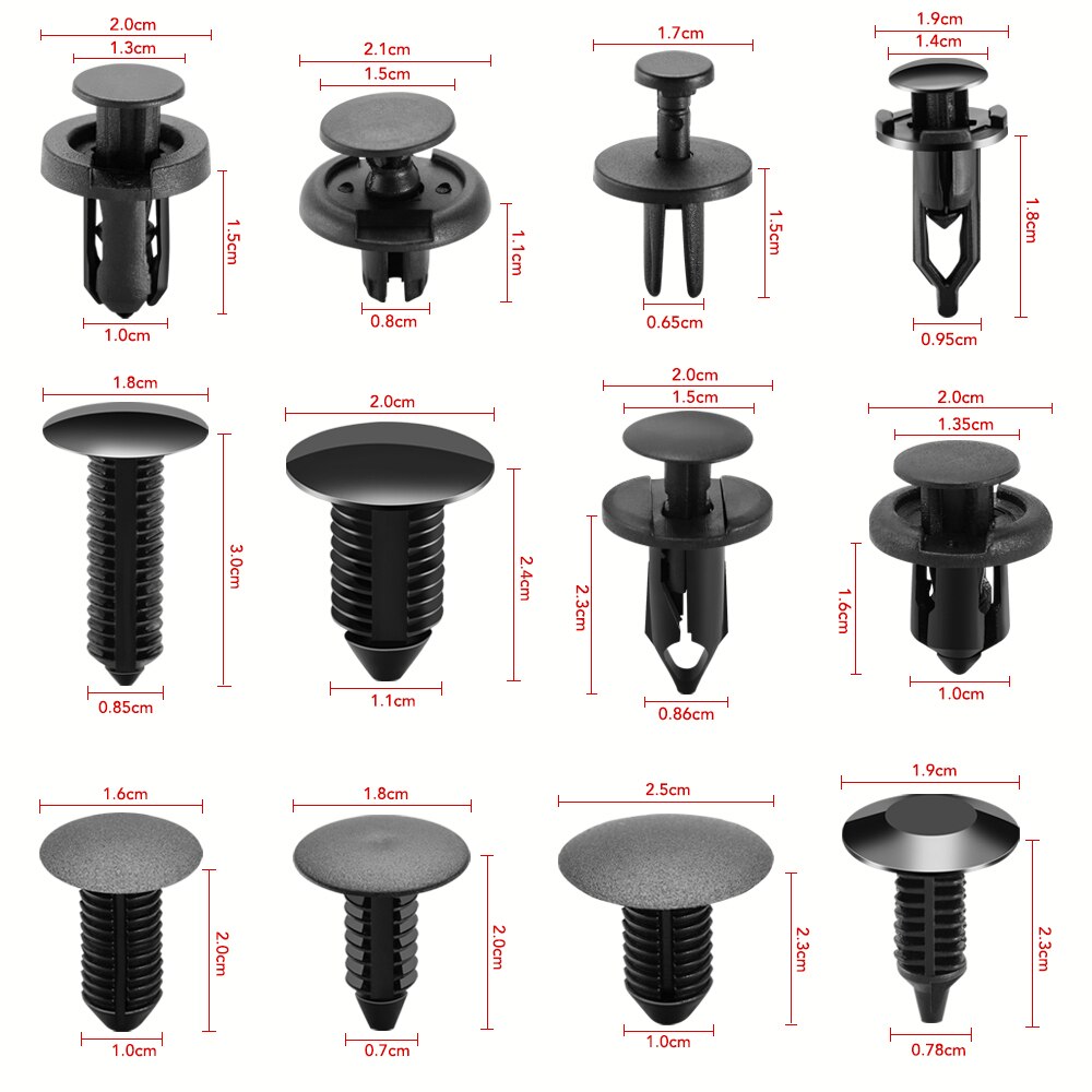 60pcs Mixed Auto Fastener Clip for Chrysler 300c P... – Vicedeal