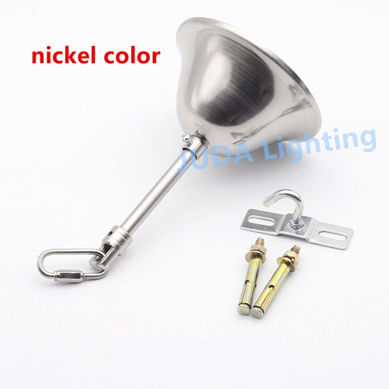 Iron ceiling rose ceiling plate with M10 tube rod ... – Grandado