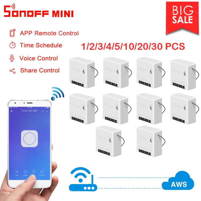 Sonoff Mini Diy Smart Switch Kleine Body Afstandsb... – Vicedeal