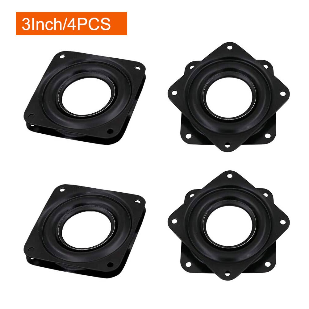 4pcs/pack Iron Bearing Plate Square Turntable Hard... – Grandado