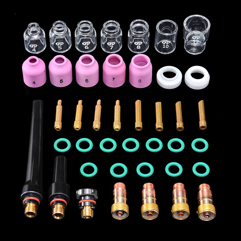41Pc/Set TIG Welding Torch Nozzle Ring Cover Gas L... – Vicedeal