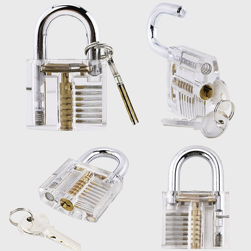 Transparent Visible Pick Cutaway Practice Padlock ... – Grandado