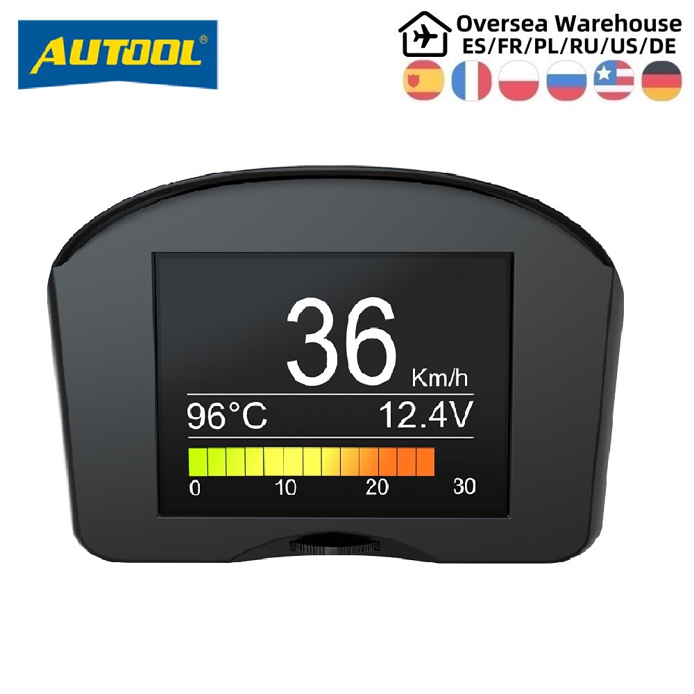 AUTOOL X50 Plus Car OBDII HUD Meter Digital Water ... – Vicedeal