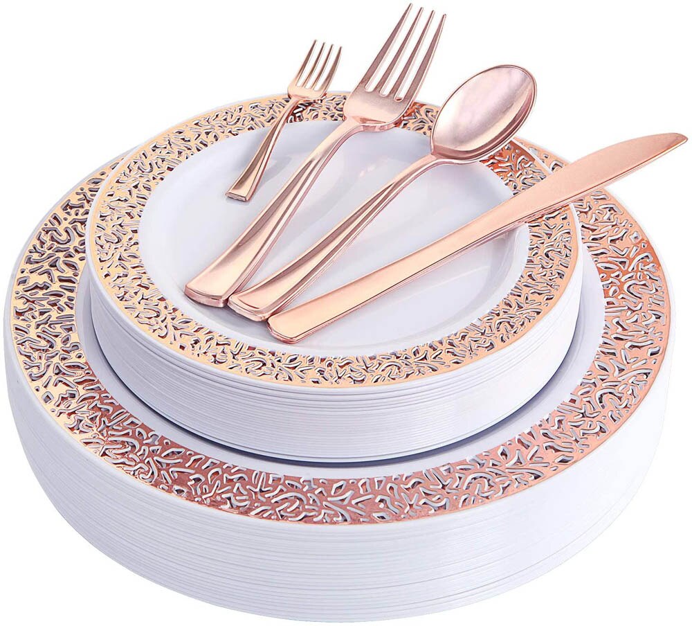 Western food 25 people high disposable tableware s... – Vicedeal