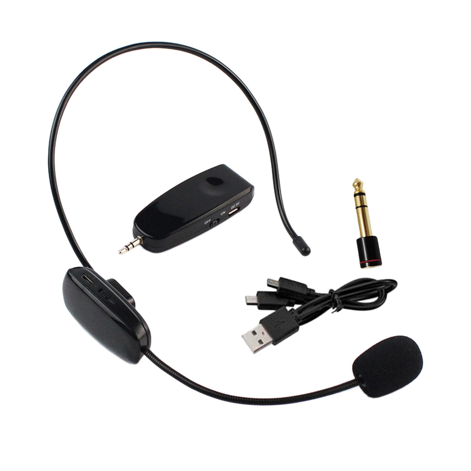 Draadloze Microfoon Toespraak Headset Radio Mic Vo... – Vicedeal