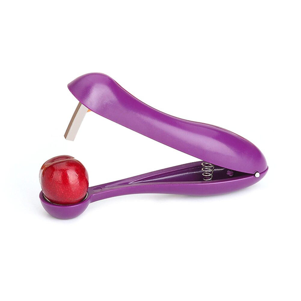 Draagbare kersen- en olijvenontpitter, plastic fru... – Vicedeal