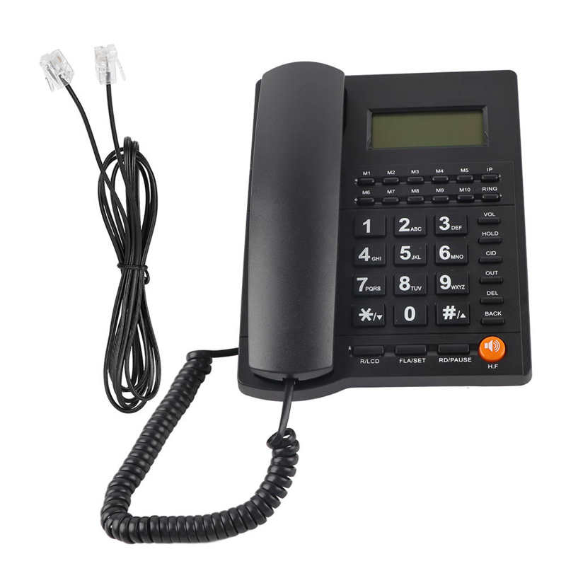 Home Landline Phone Office Telephone Desktop Fixed... – Vicedeal