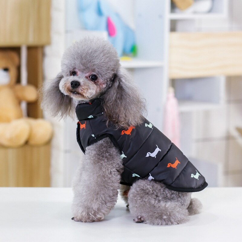 Cool Pet British Style Jacket Coats Dog Warm Cloth... – Grandado