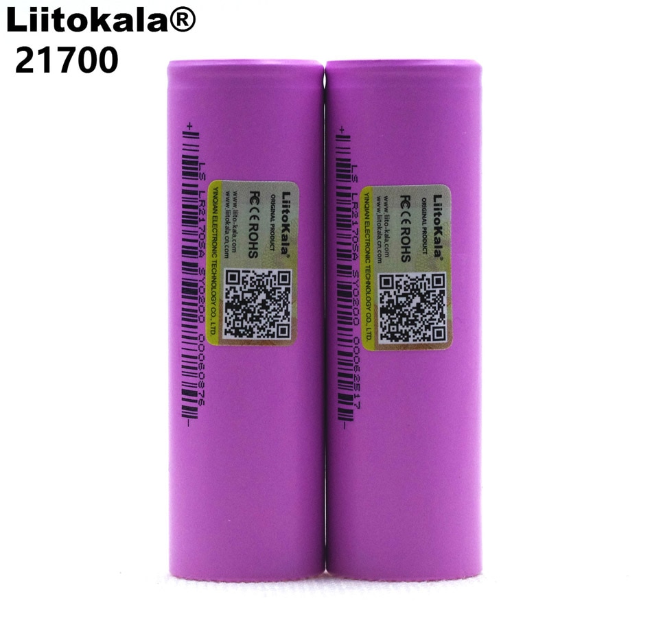 Liitokala 21700 li-lon batterie 4000 mAh 3.7 V 15A... – Grandado