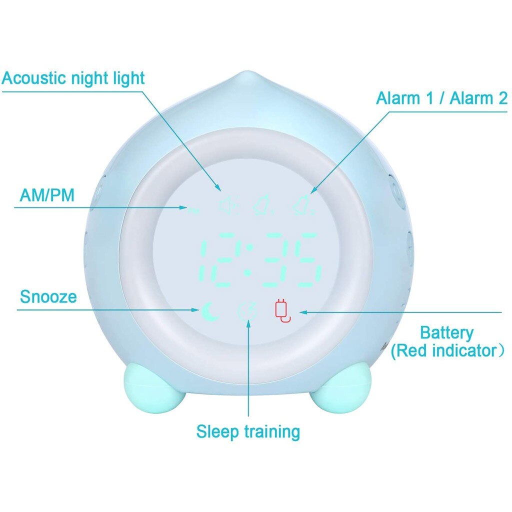 Digital alarm Clock Proking Children's Alarm Clock... – Grandado