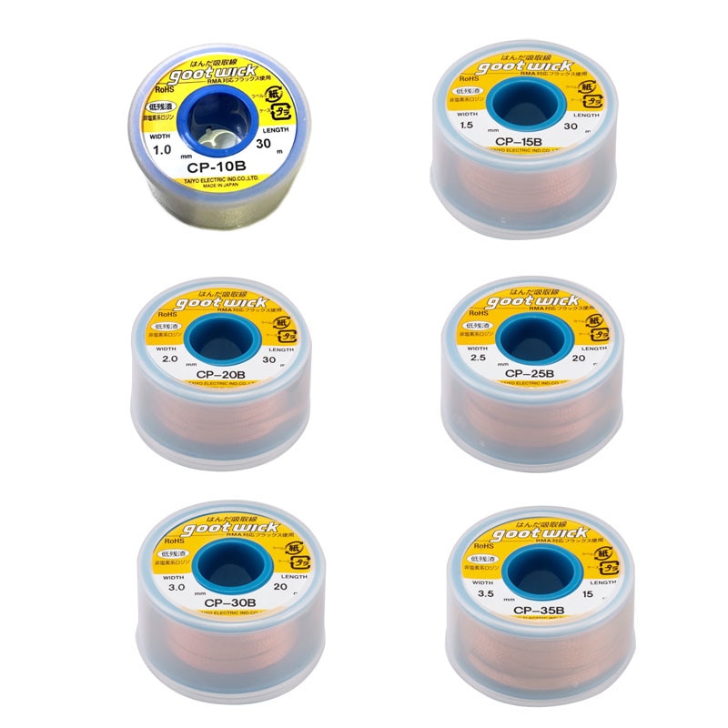 100% Originele Japan Goot Desolderen Wicks Bulk-Le... – Vicedeal