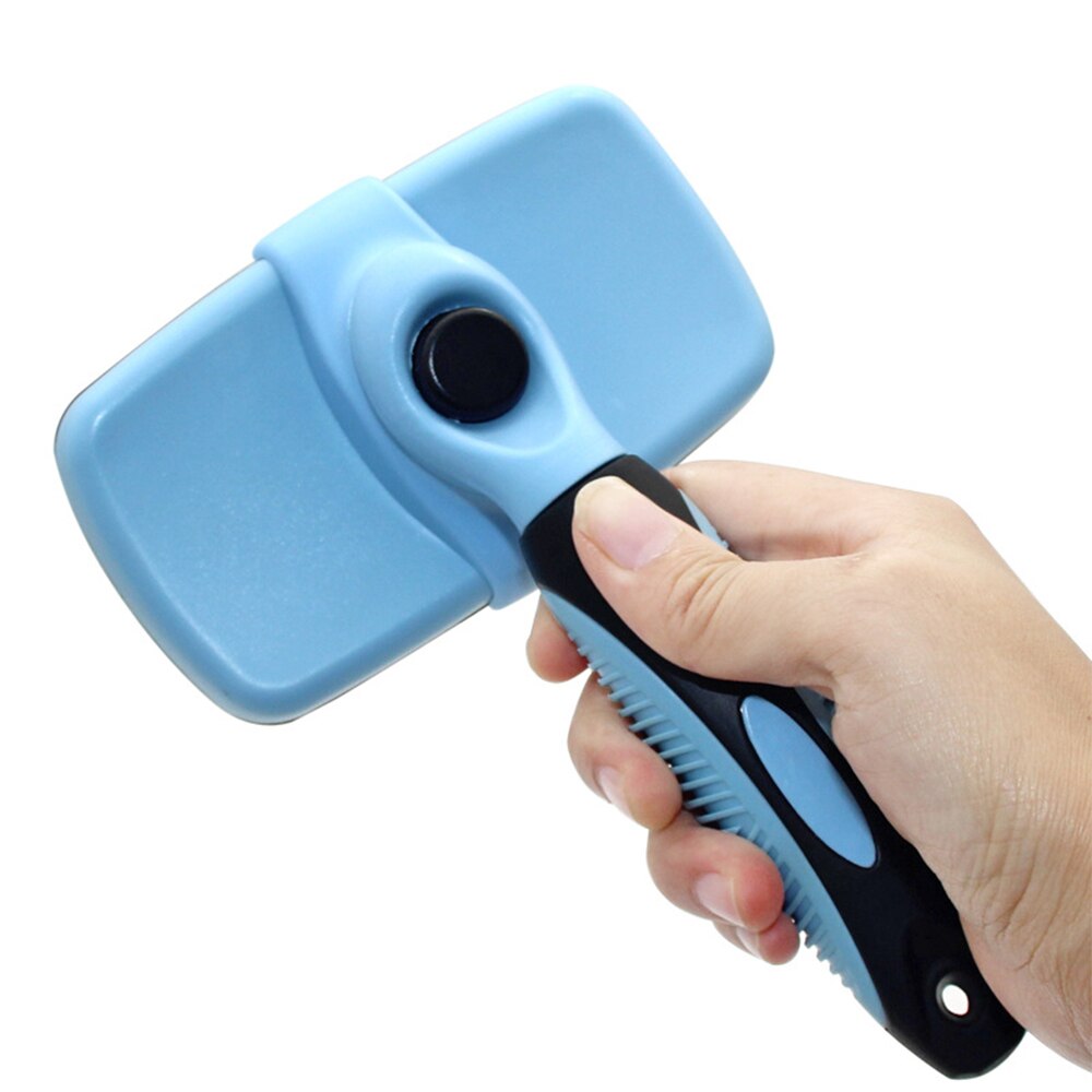 Hair Brush for Dogs Grooming Pet Brush Push Type T... – Grandado