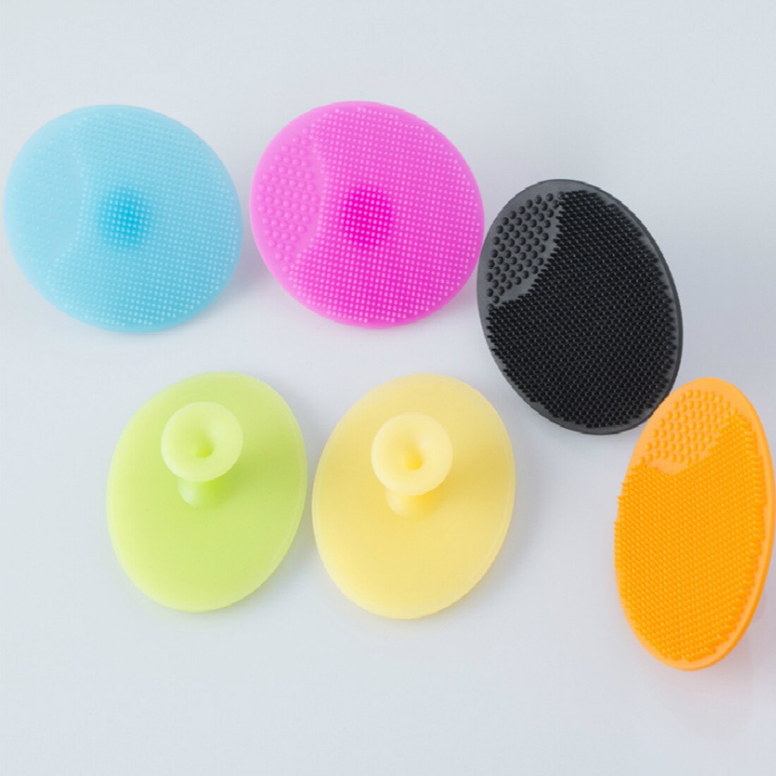 1 PC Silicone Gel Egg Shaped Washing Face Cleaning... – Vicedeal